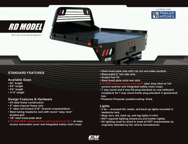 CM Flatbeds - Higgs Welding